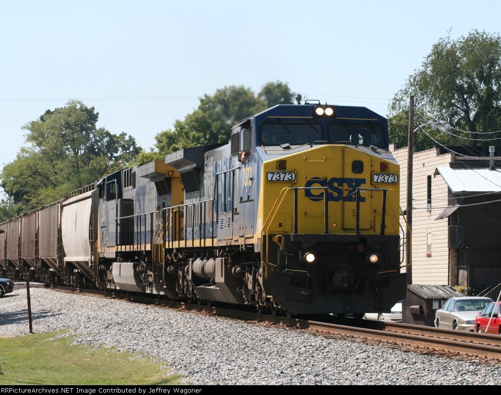 Northbound Grain Train